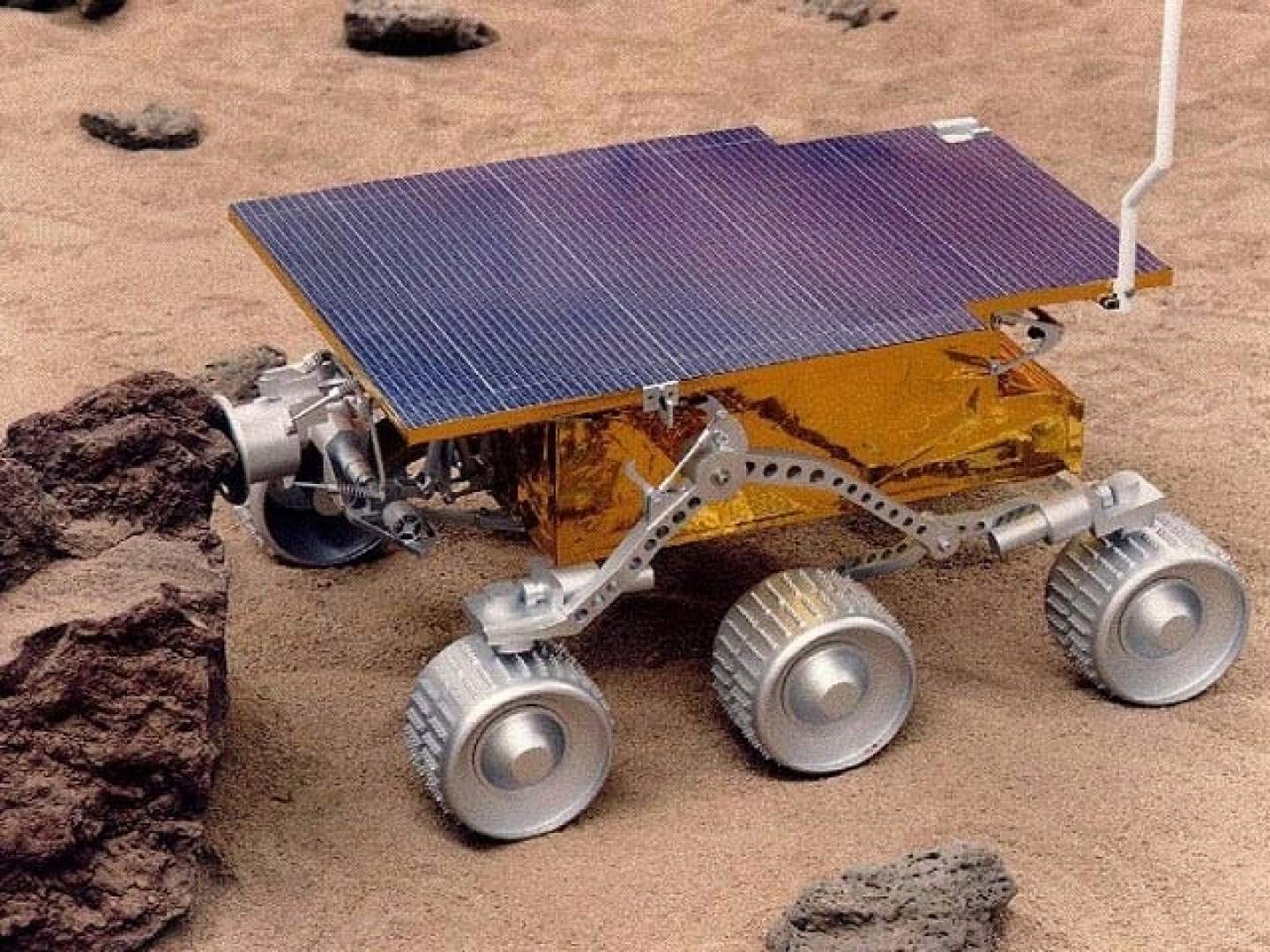 Le Premier Robot Sur Mars Sojourner 1996 Cité Des Télécoms